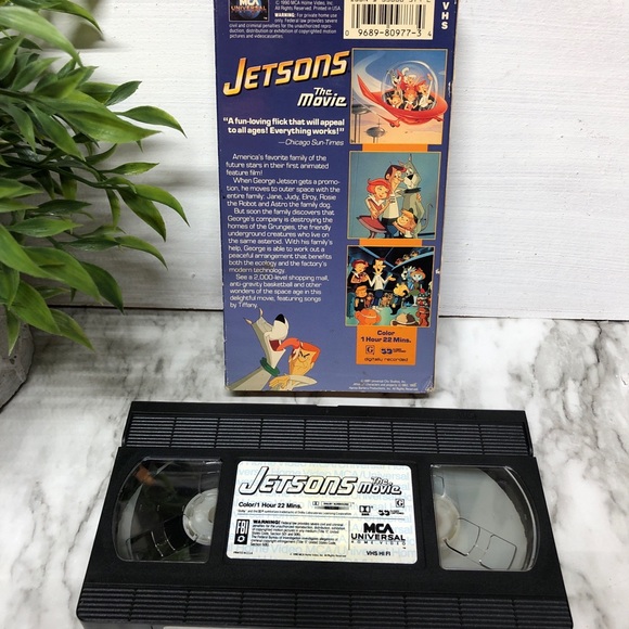 VHS Movie | Other | The Jetsons Vhs Home Movie Tape | Poshmark